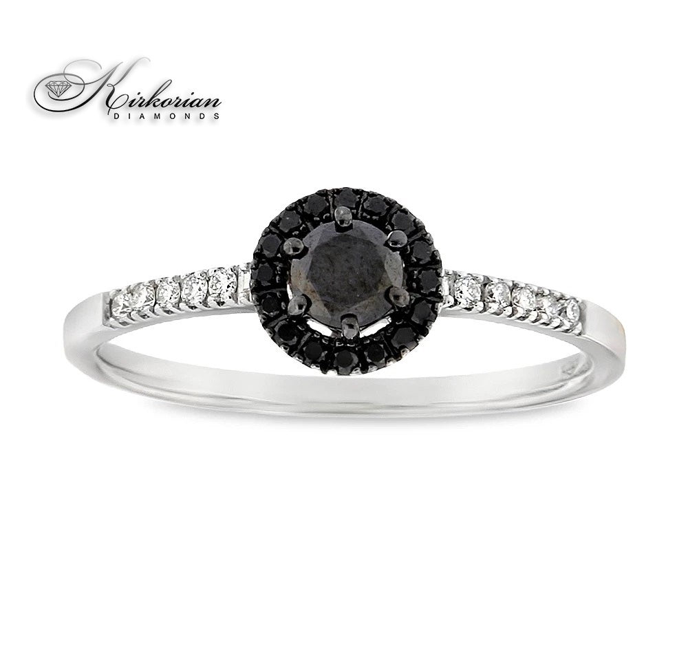 Годежни пръстени с черен диамант • Цени | Kirkorian-diamonds.com ...
